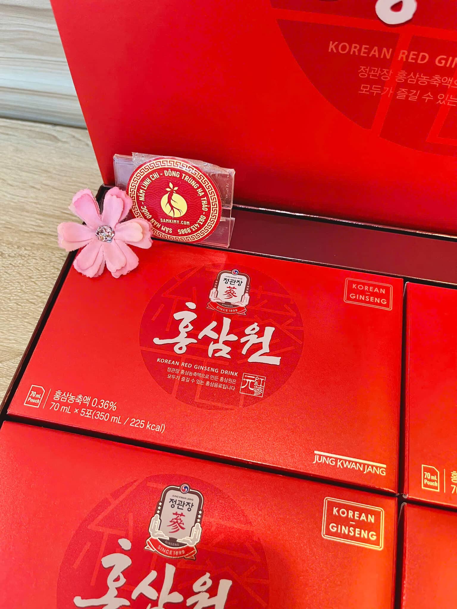 Nước Hồng Sâm Won Chính Phủ - KGC